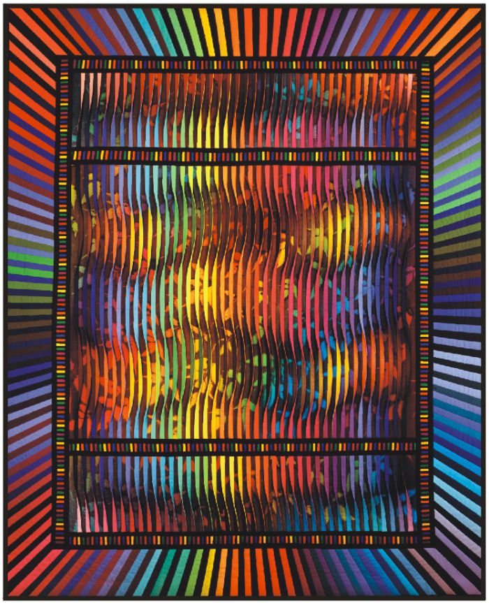 Reflection #27 © Caryl Bryer Fallert, Quilt Art Record